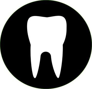 Black Tooth Outline At Clkercom Vector Online clipart free image download