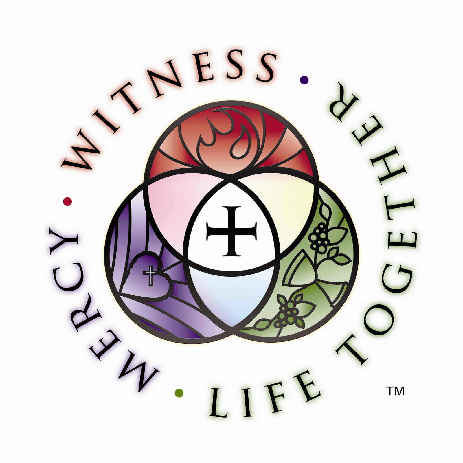 Mercy and witness, Lutheran Rose free image download