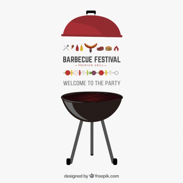 Barbecue Party Vector Invitation Free Download free image download
