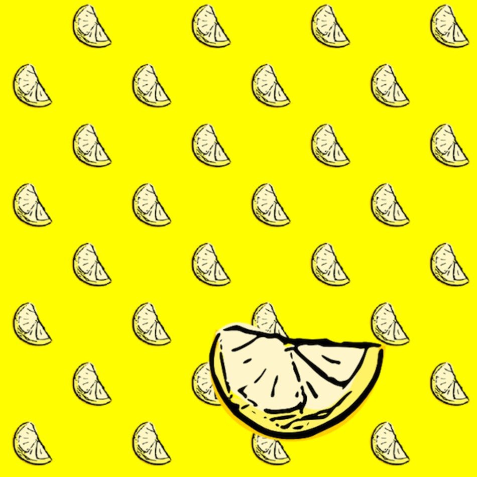 Lemon Fruit Scrapbooking Paper And Embellishment – Zitrone free image ...