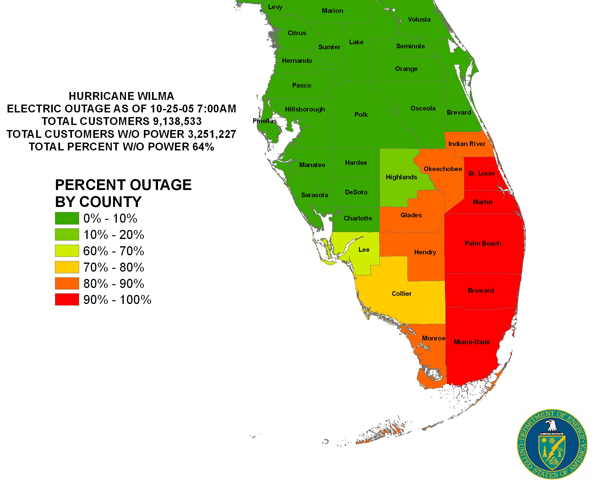 Hurricane spots on the map free image download