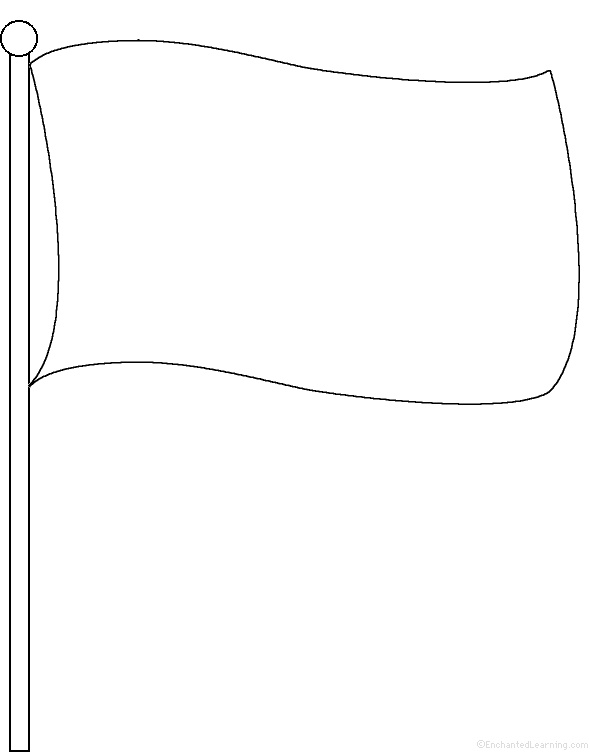 Blank Flag Template Free Image Download