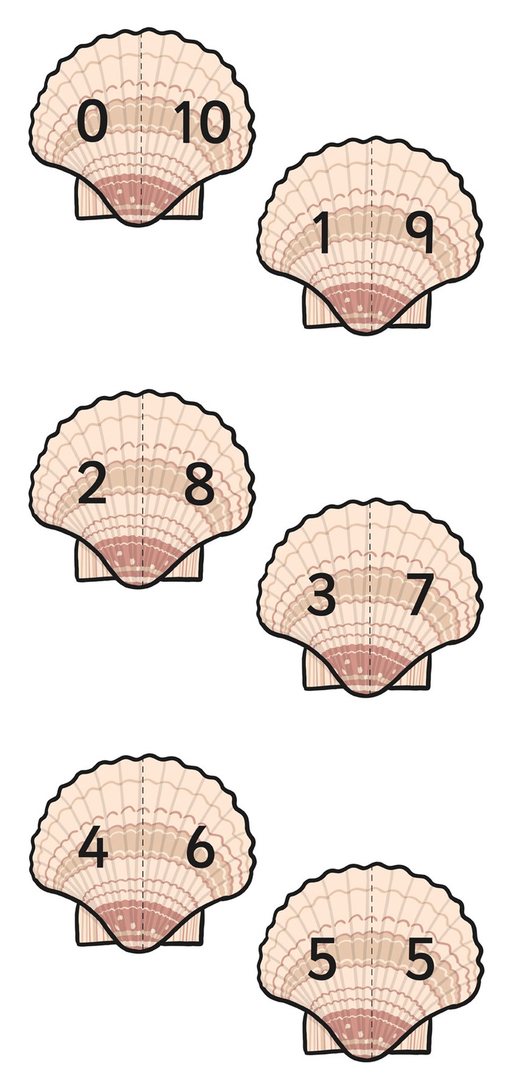 Shell Number drawing free image download