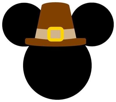 Mickey Mouse Pilgrim Thanksgiving free image download
