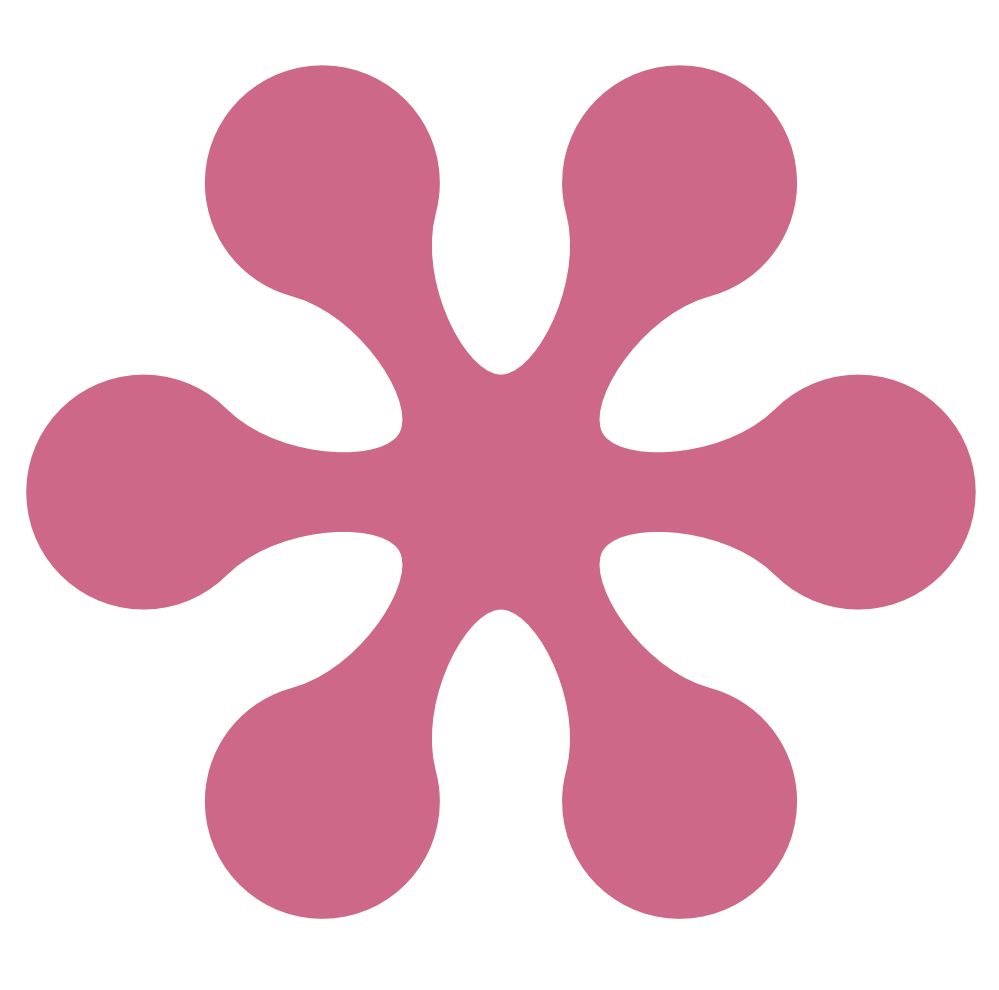 Dark pink flower silhouette free image download