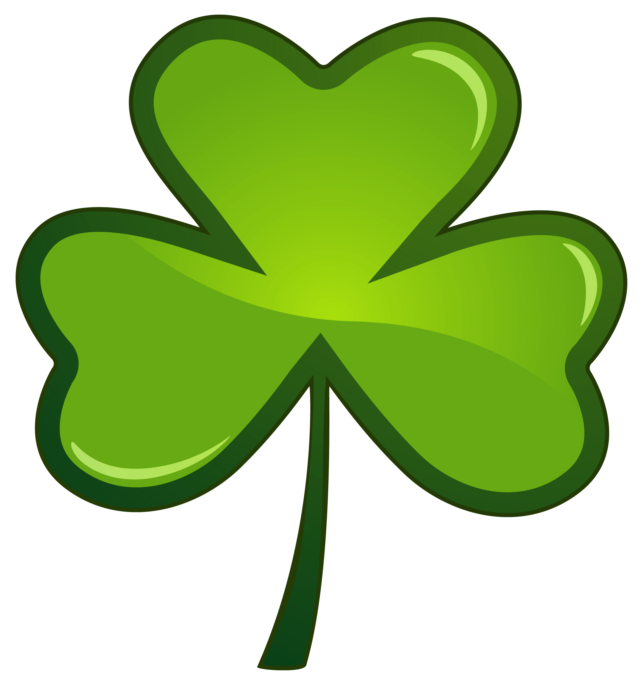 Computer clover leaf free image download
