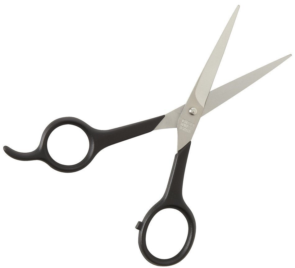 Barber scissors on a transparent background free image download