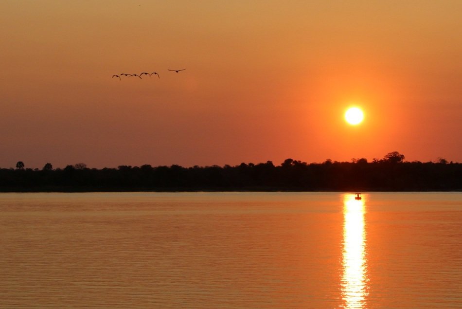 Nice Sunset Zambia free image download