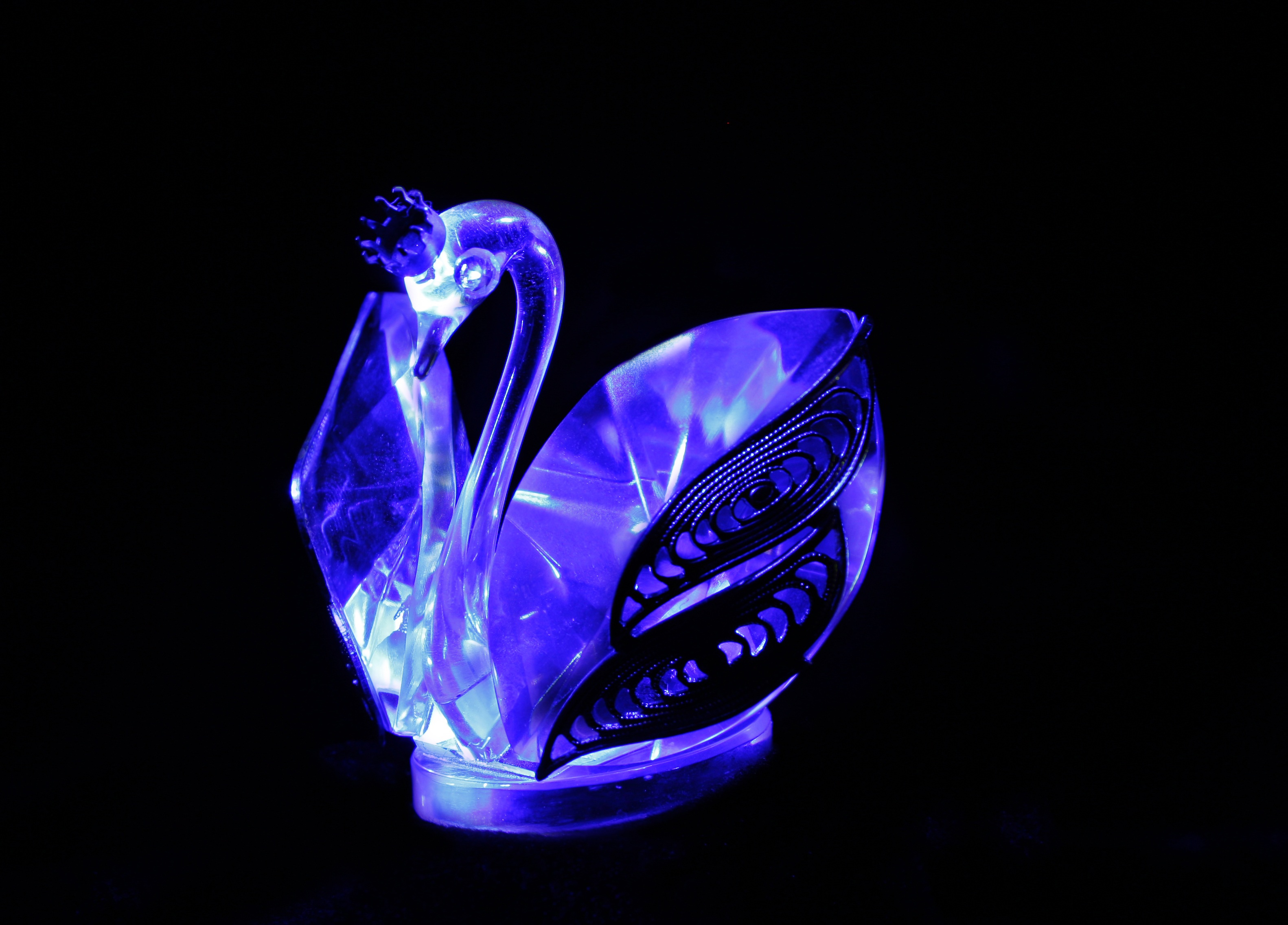 Crystal swan free image download