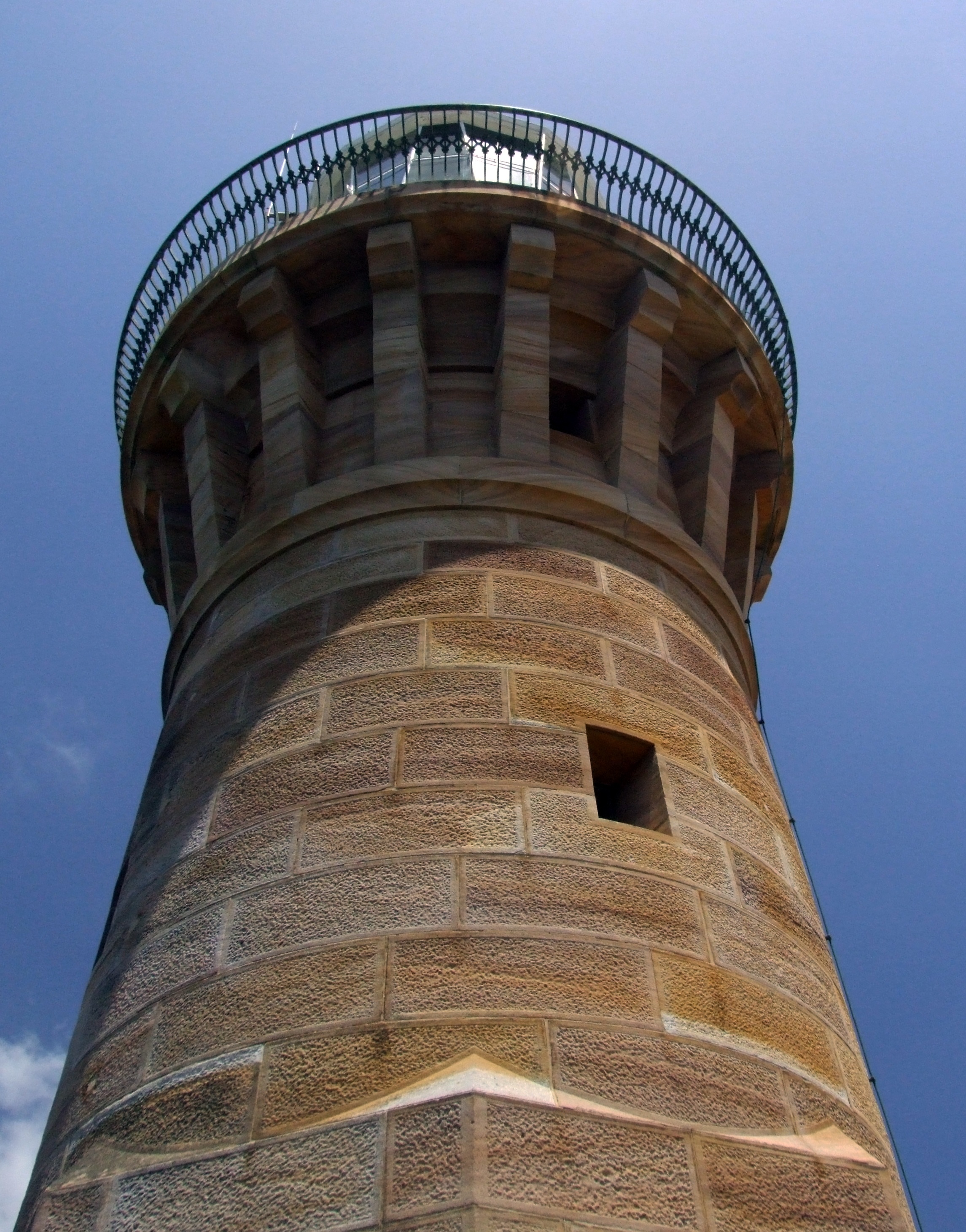 Lighthouse Tower at Sky, bottom view free image download