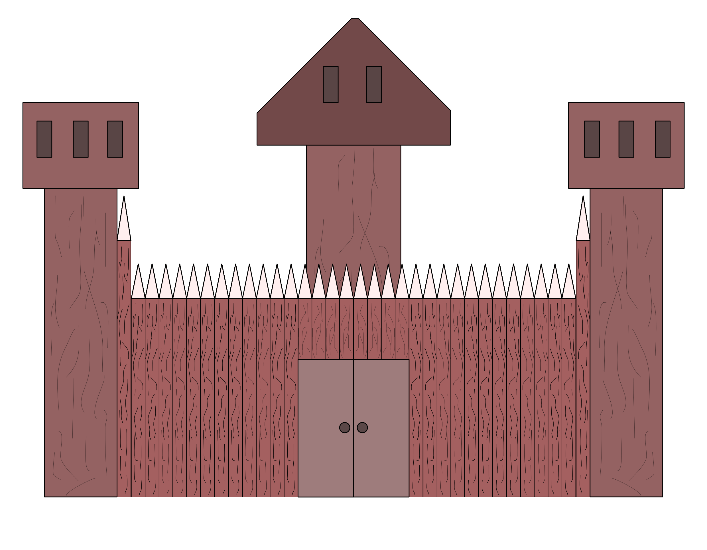 Fort Castle drawing free image download