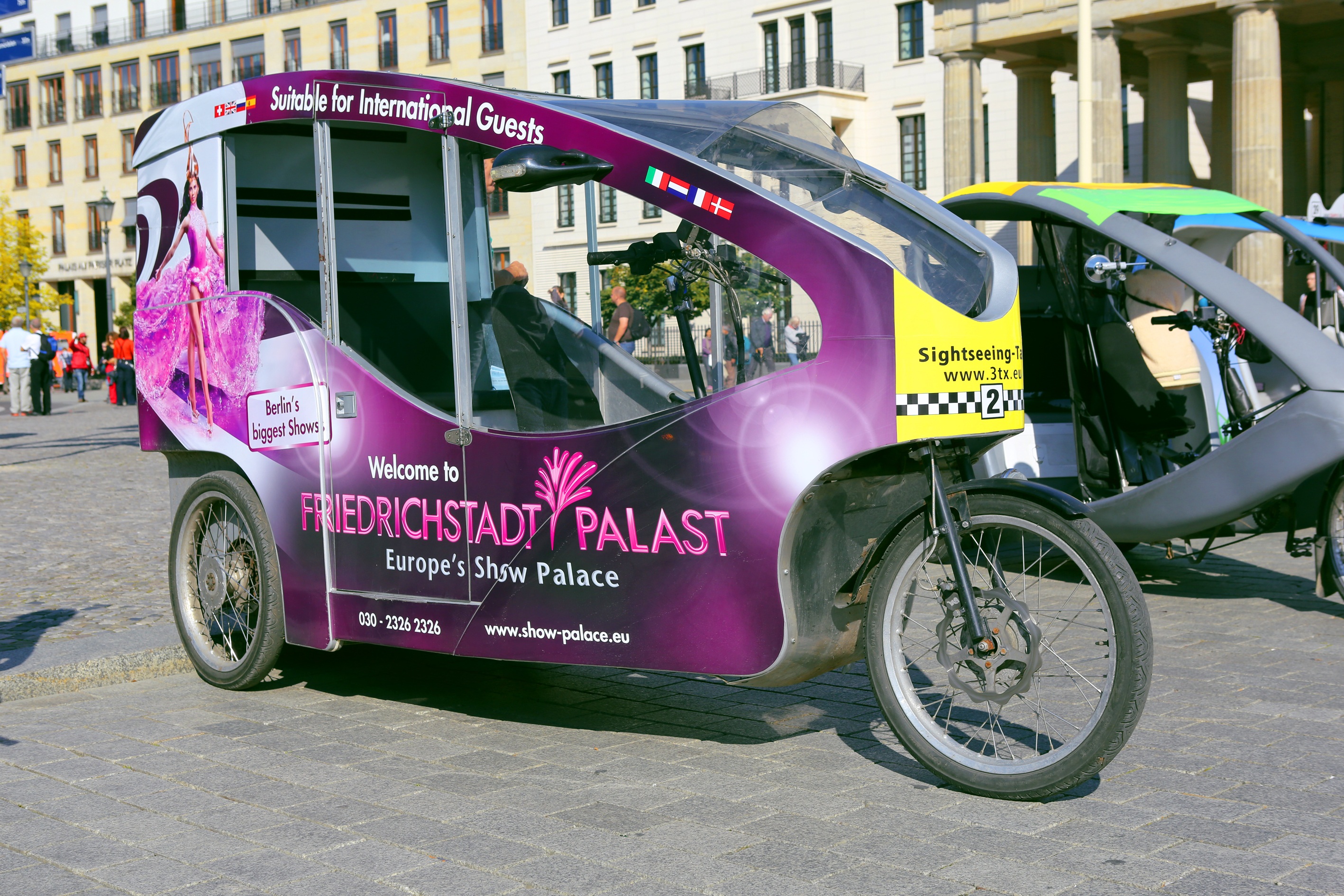 Bicycle Taxi Berlin free image download