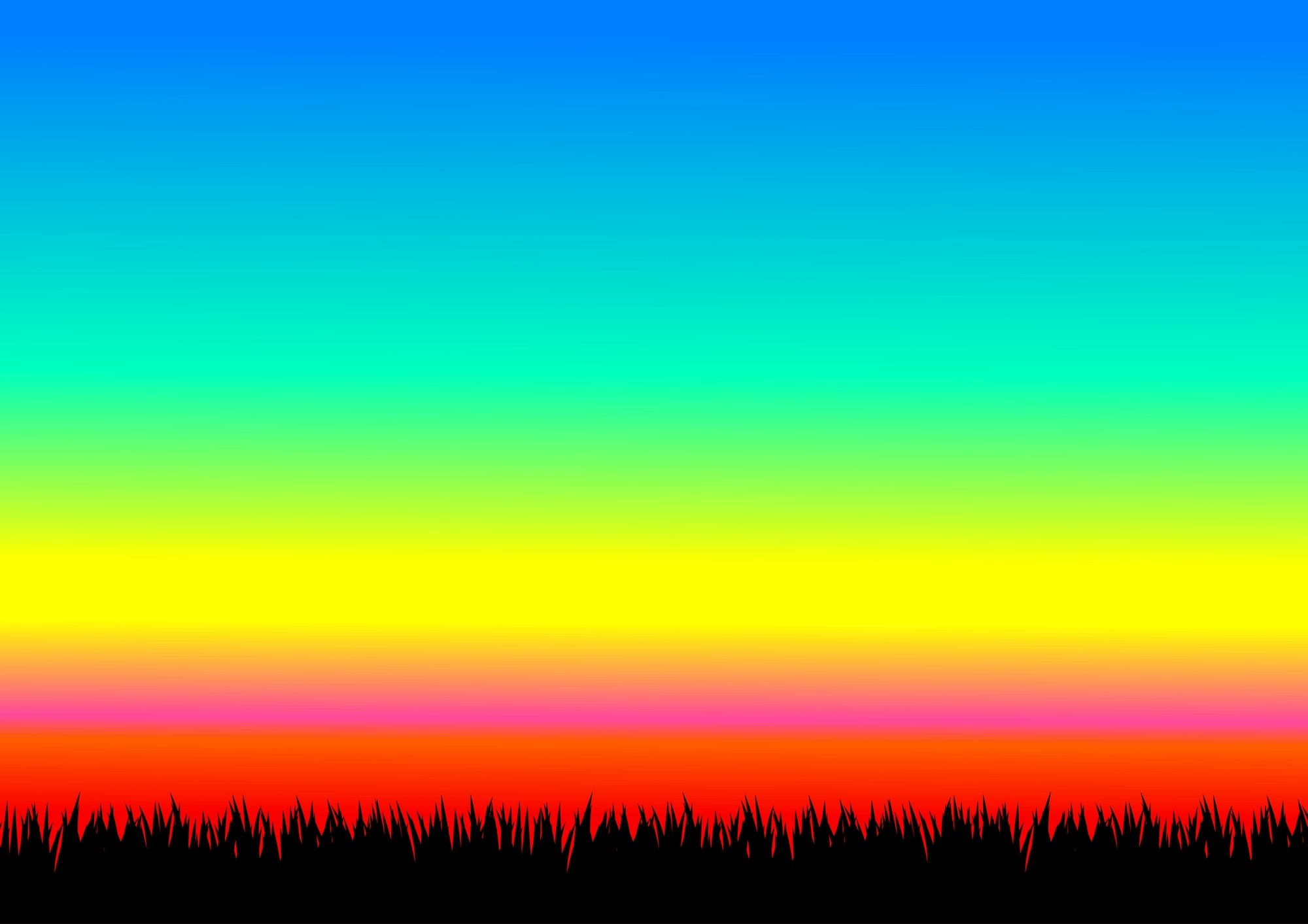 Colorful sky at the horizon free image download