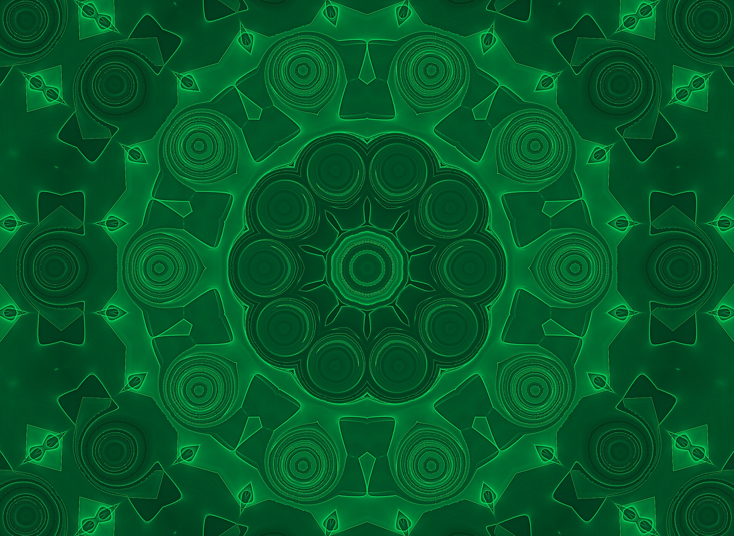 Background with mystical green pattern free image download