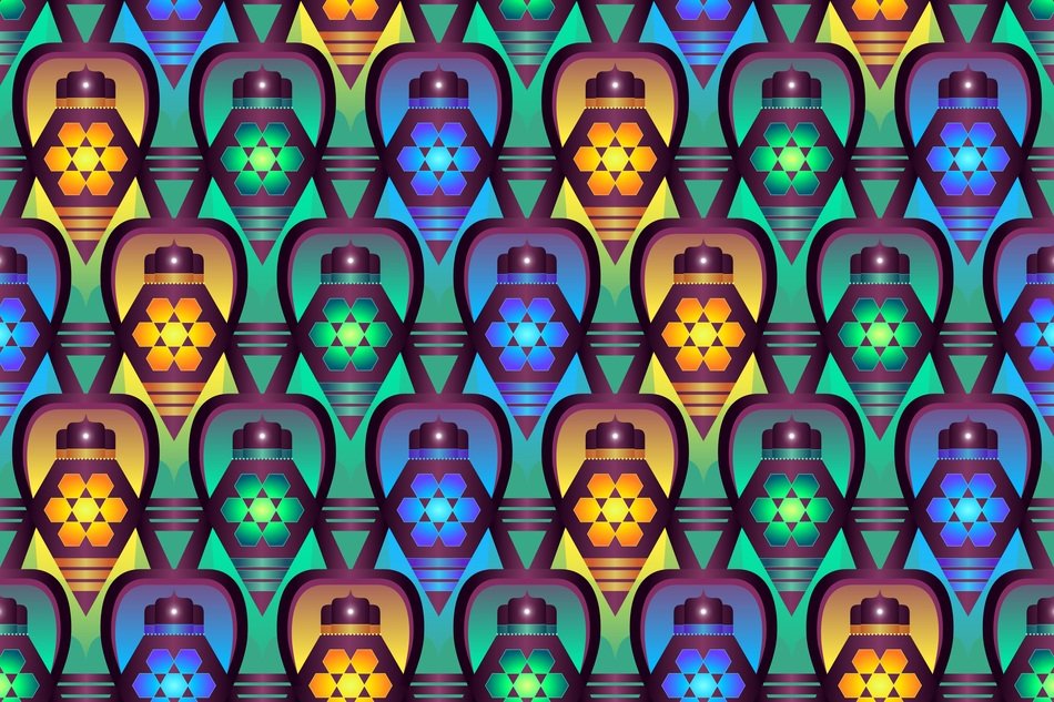 Pattern Background Bright Blue free image download