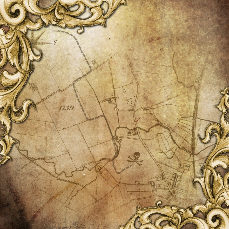 Vintage background with old map free image download