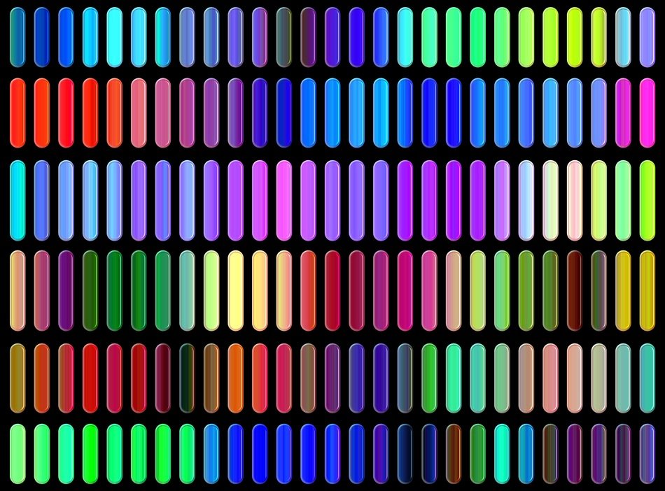 Color box on the black background free image download