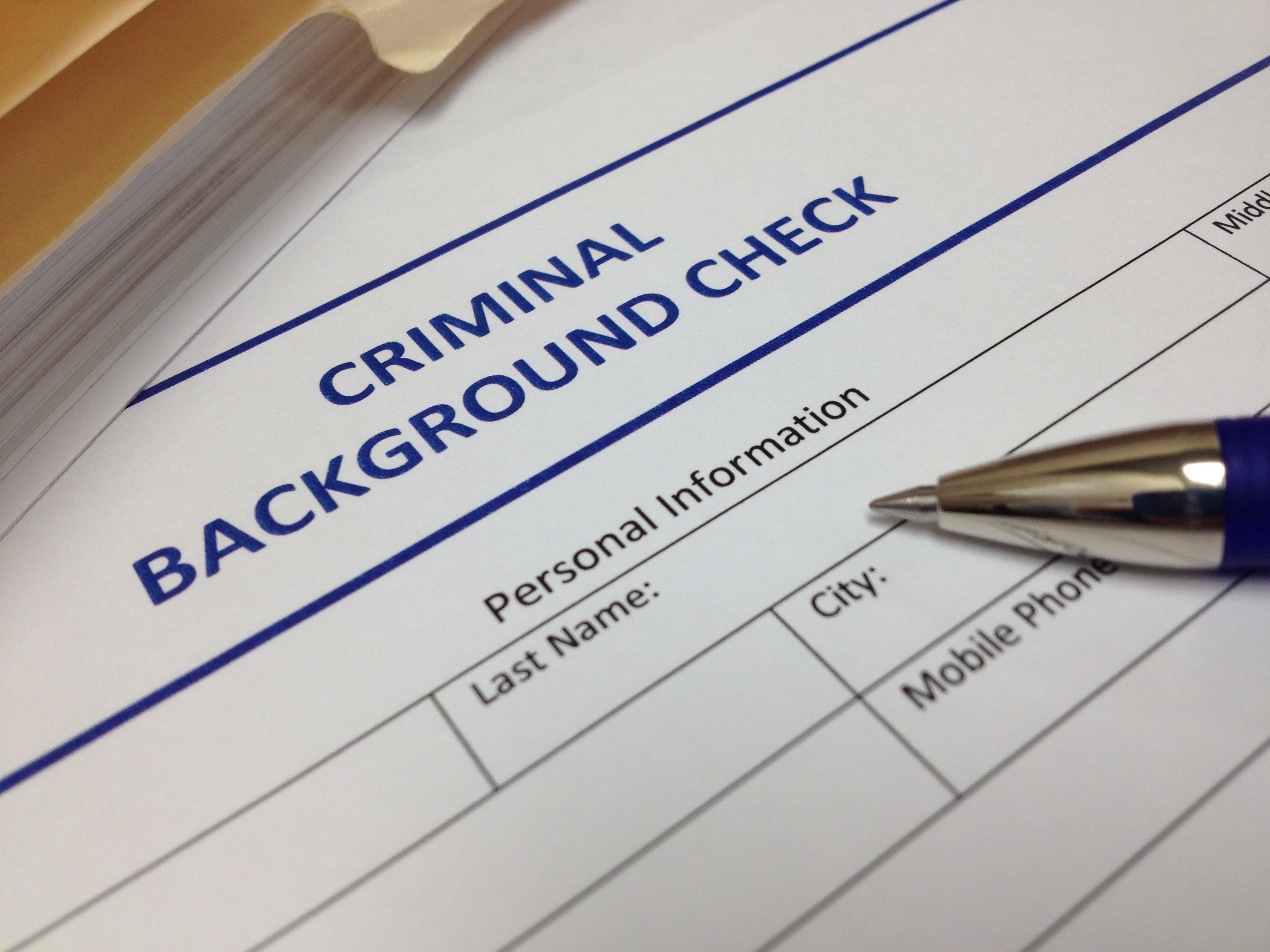 Background Check Document free image download