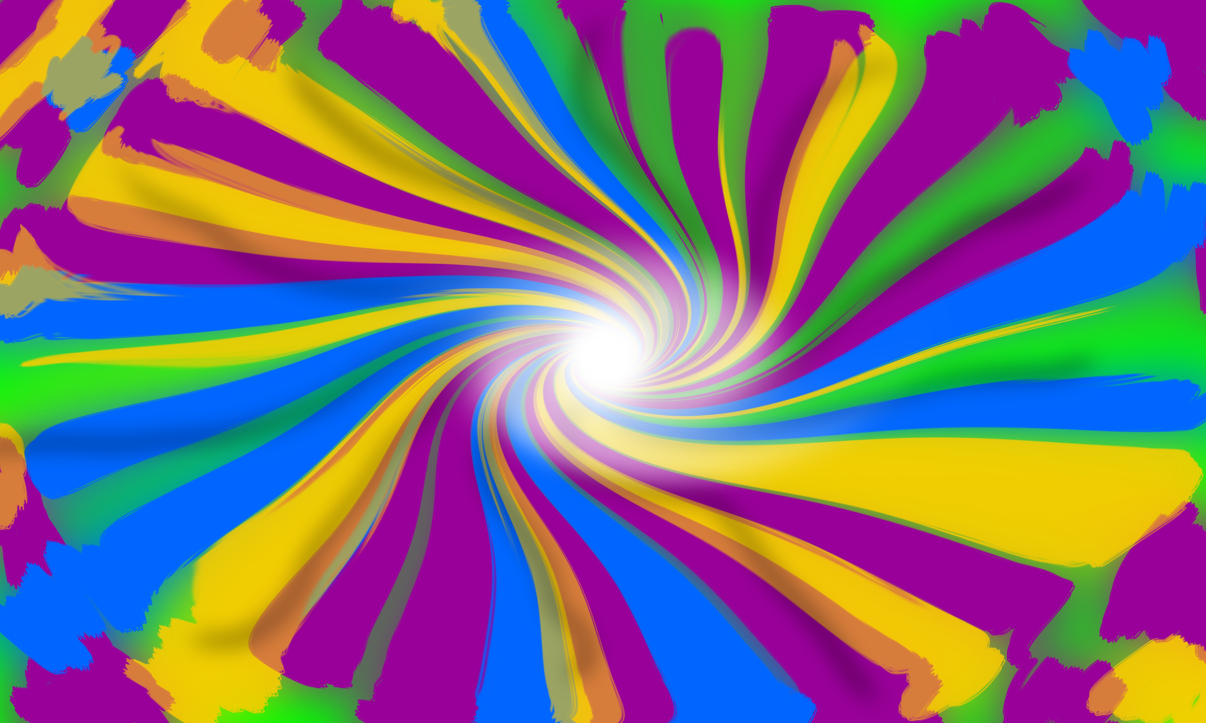 Wallpaper Vortex Blue Green free image download