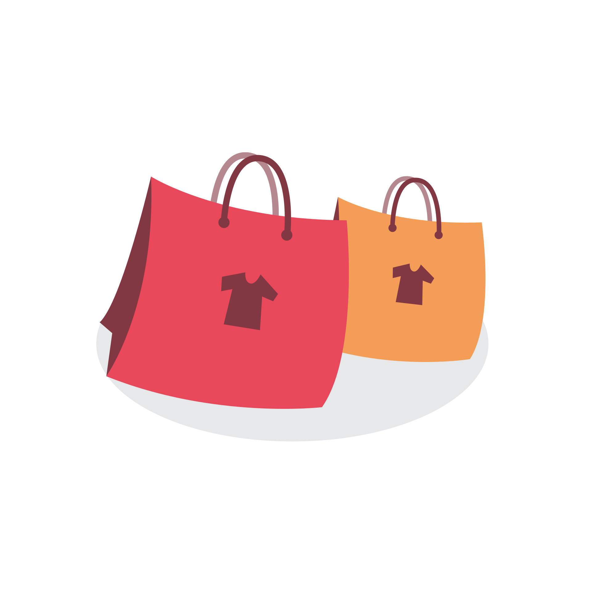 Shopping Bags drawing free image download