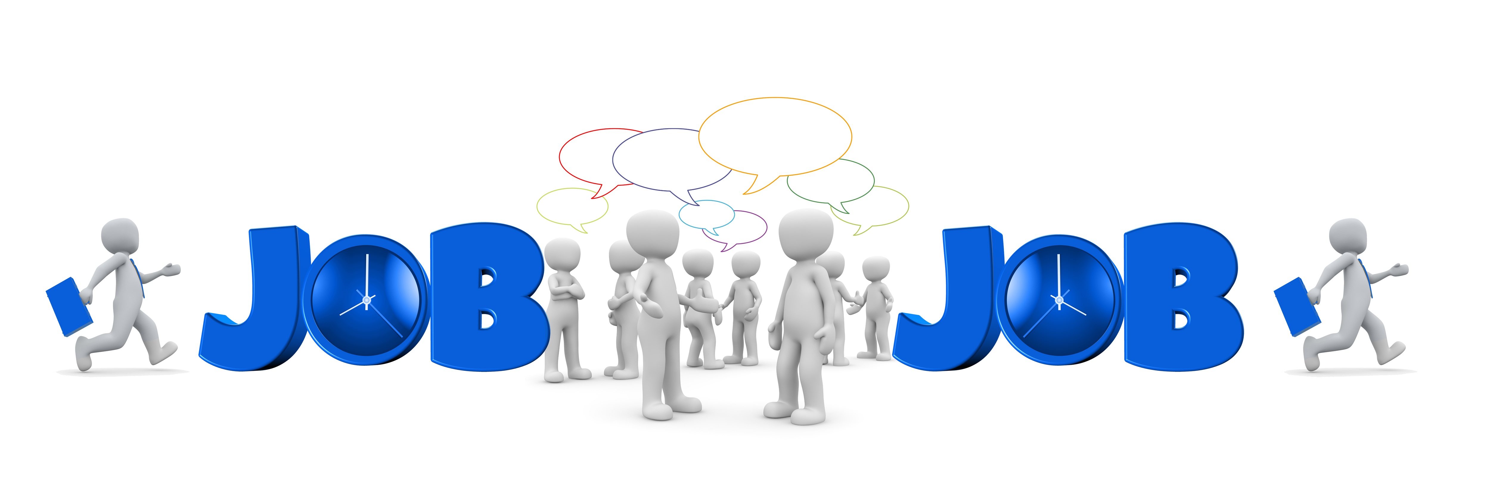 Symbolism of work in a modern office free image download