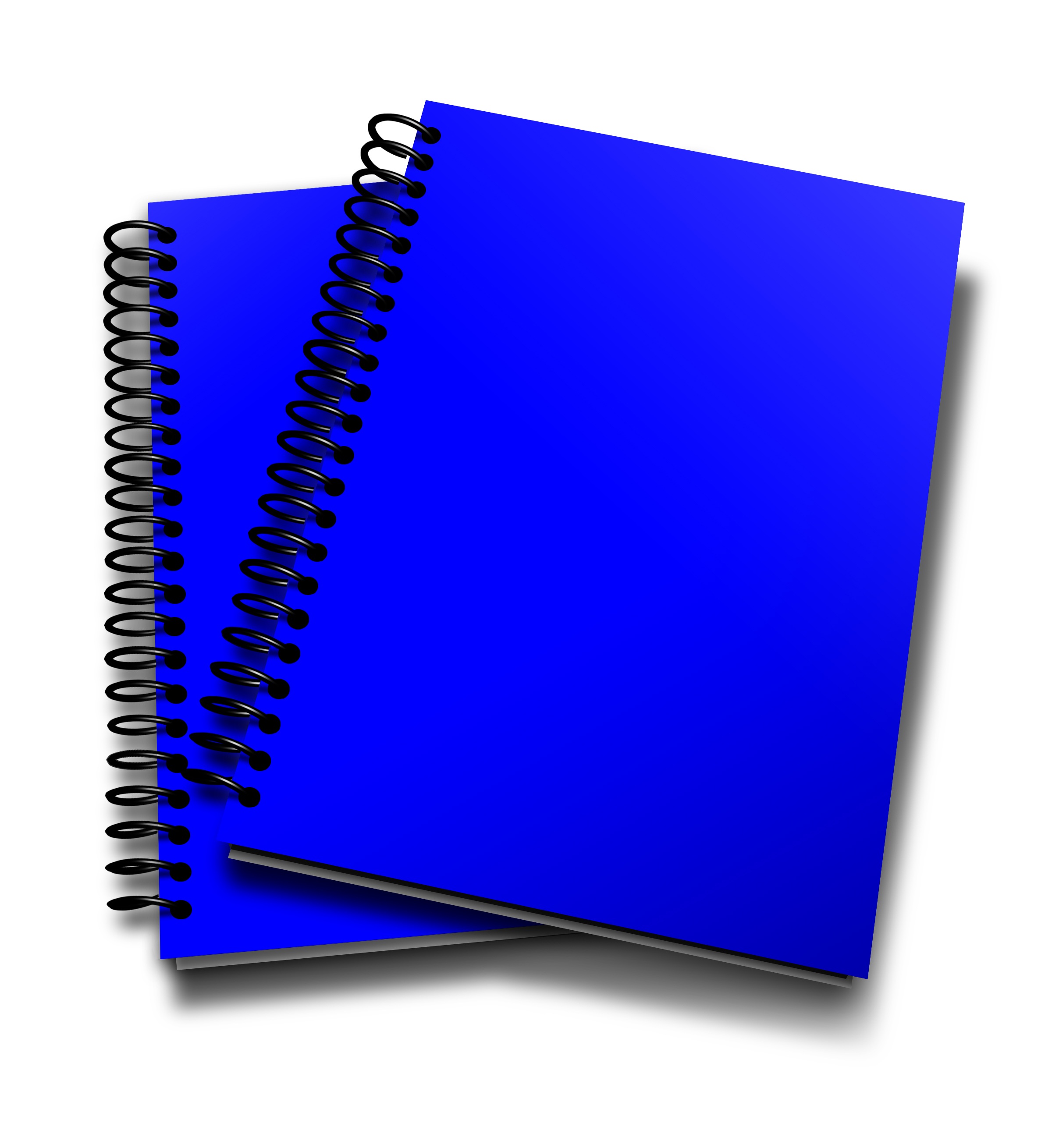 Blue binders free image download