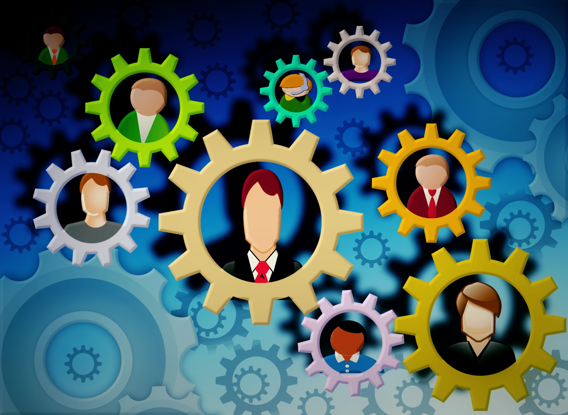 Collaboration banner drawing free image download