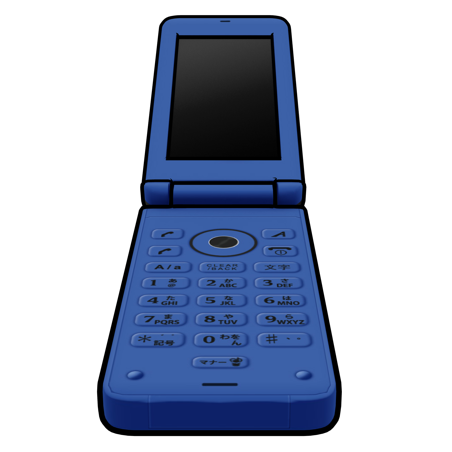 Blue Phone drawing free image download