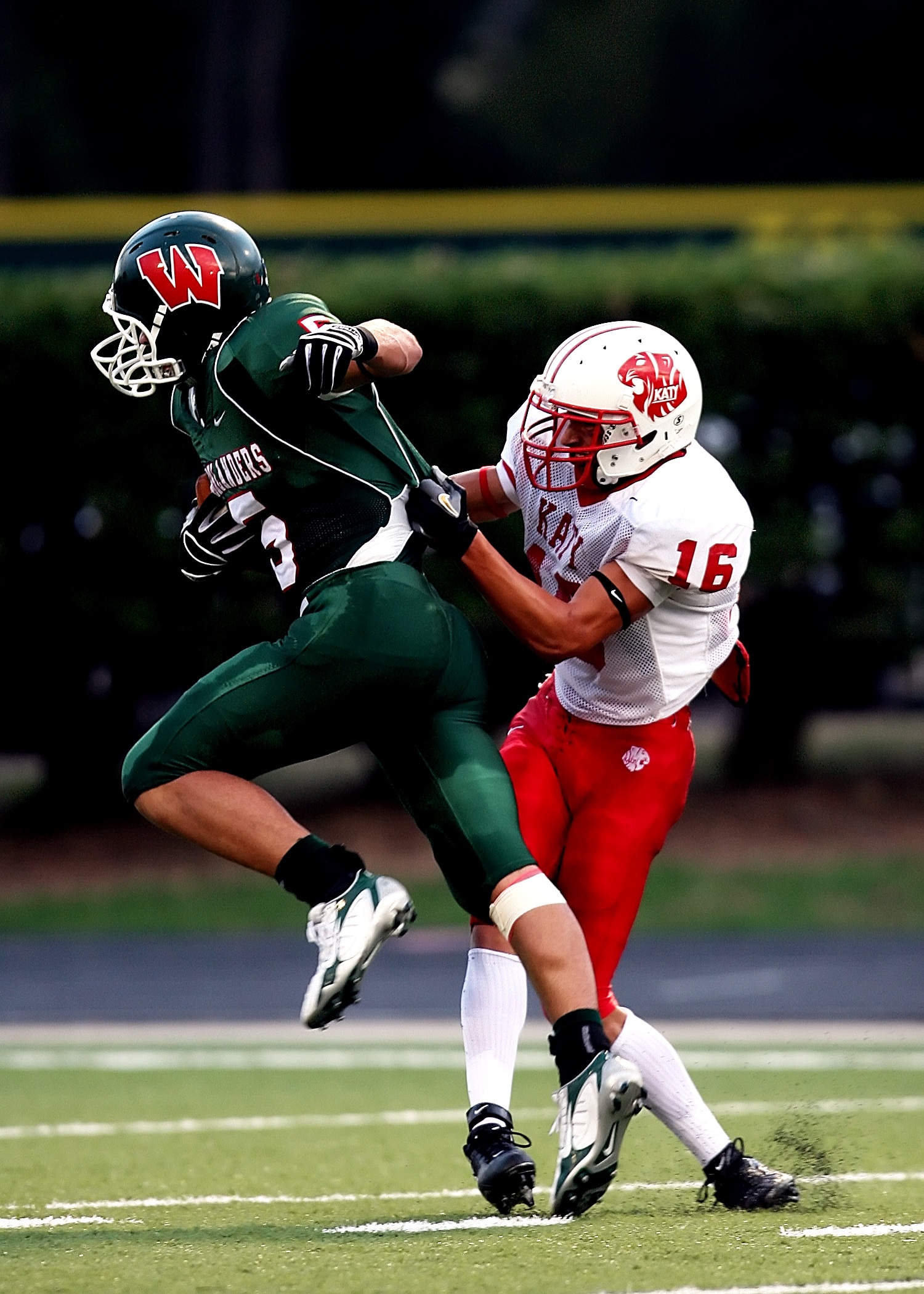 Competition in American football at school free image download