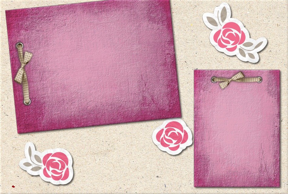 Pink diary cards free image download