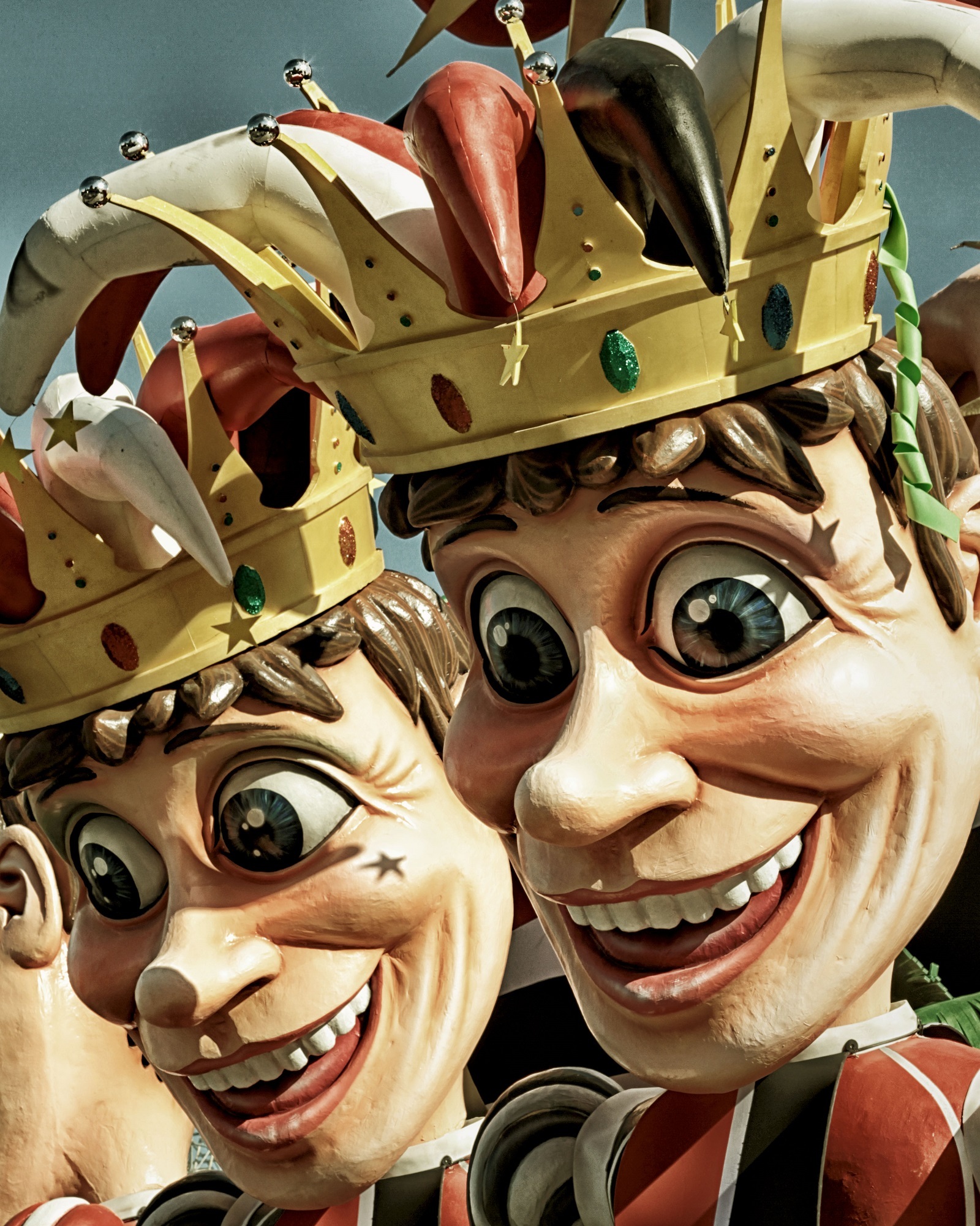 Humans in costumes on Parade free image download