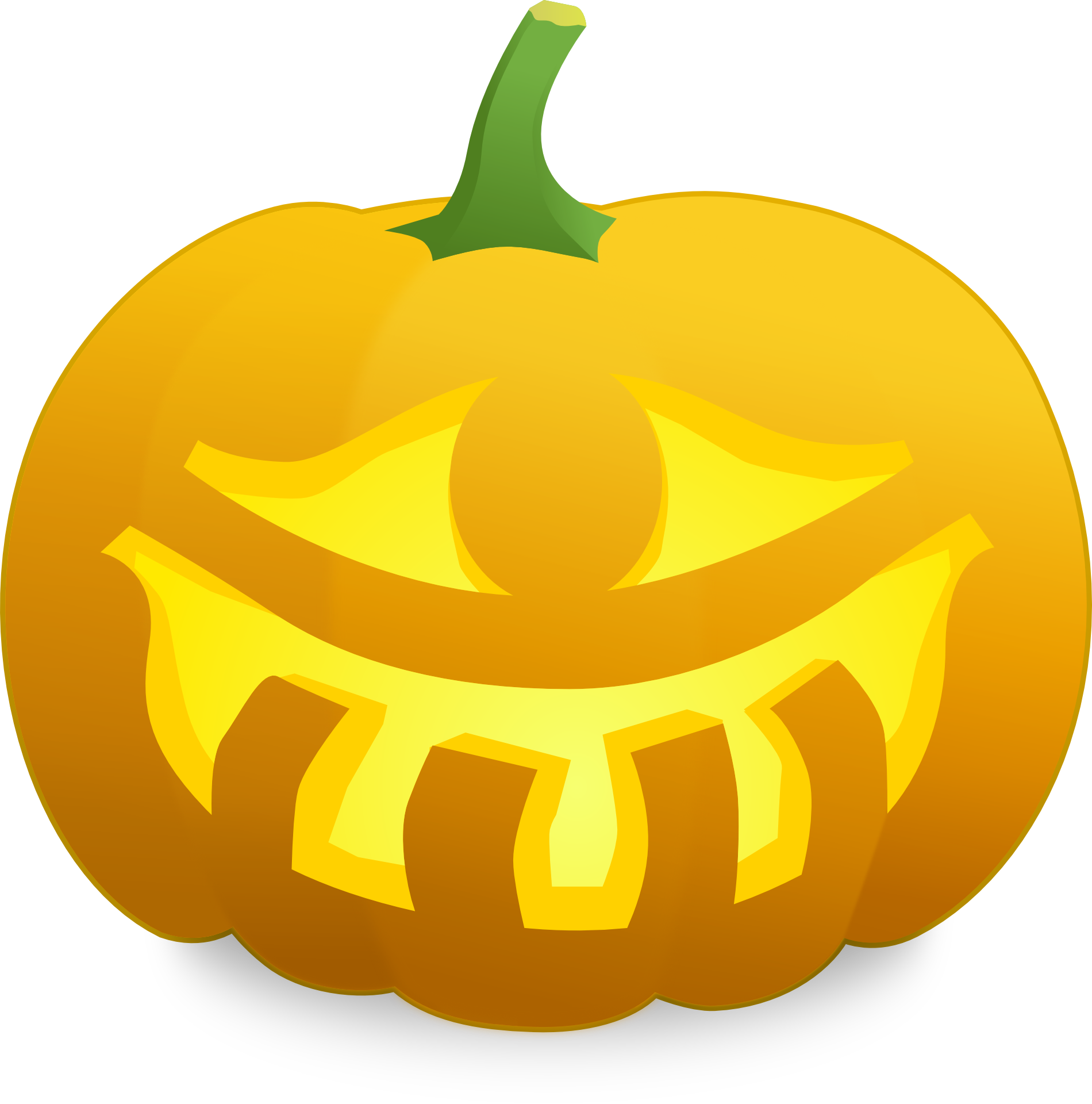 Isolated digital pumpkin free image download