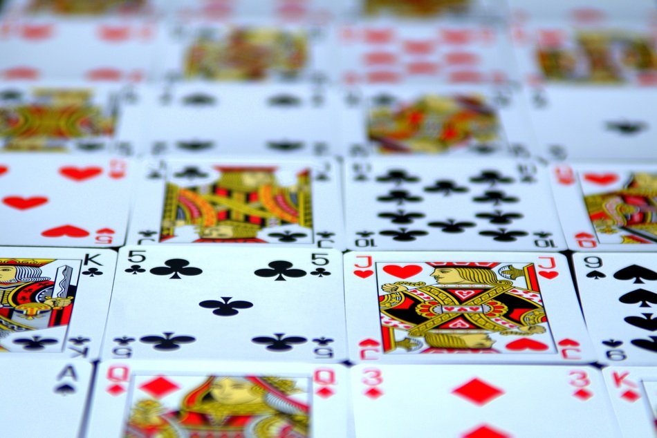 Card solitaire close-up free image download