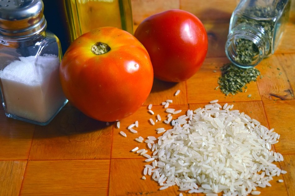 Ingredients for spanish meal free image download