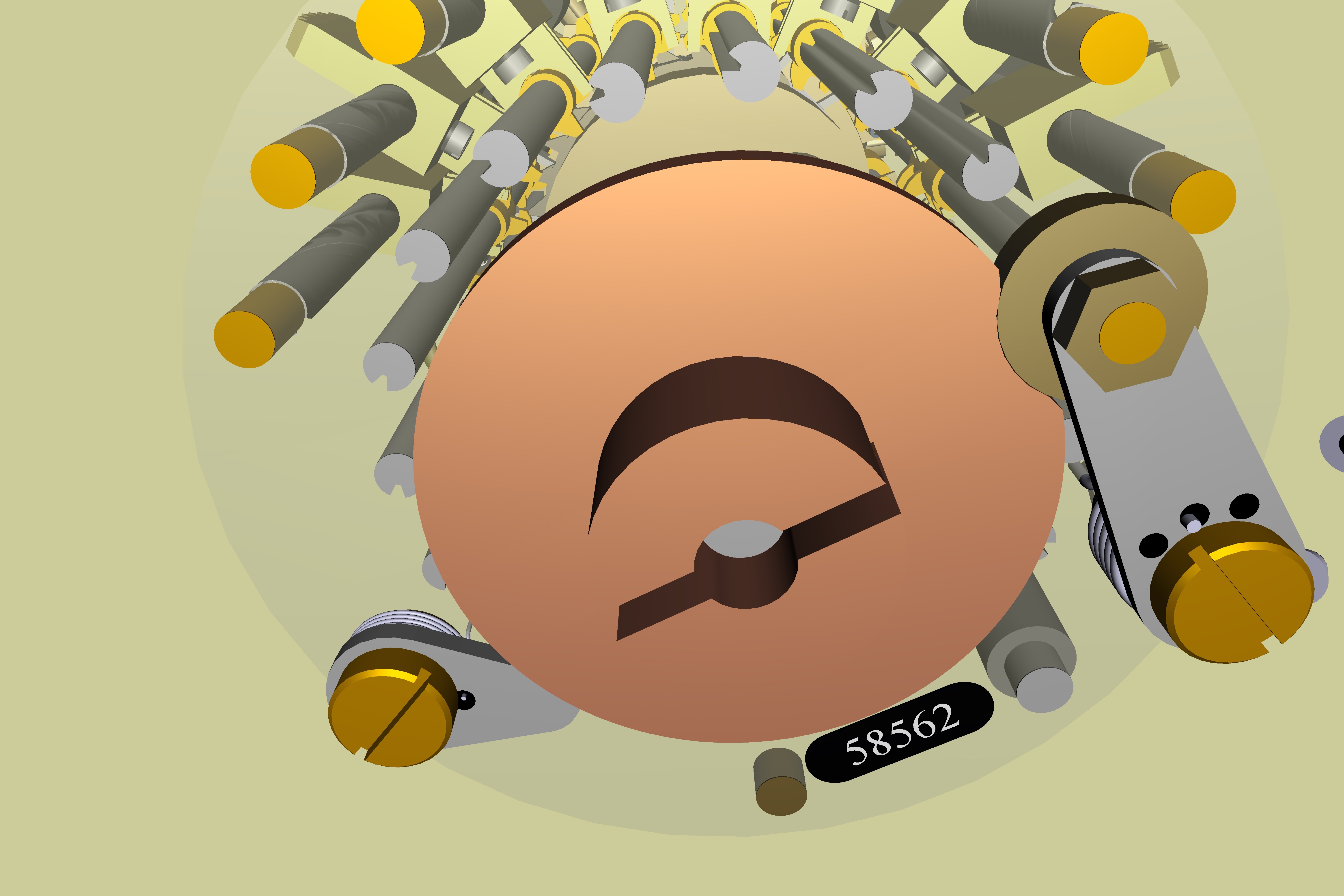 Mechanism of the pocket calculator free image download