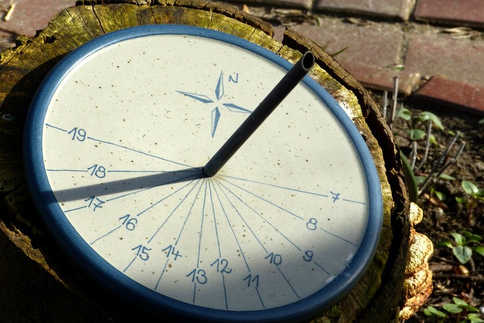 Sun Clock Sundial free image download