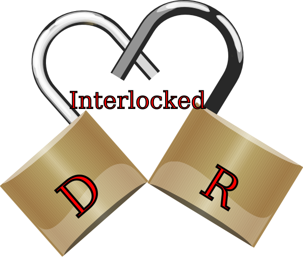 Interlocking Hearts Clip Art free image download