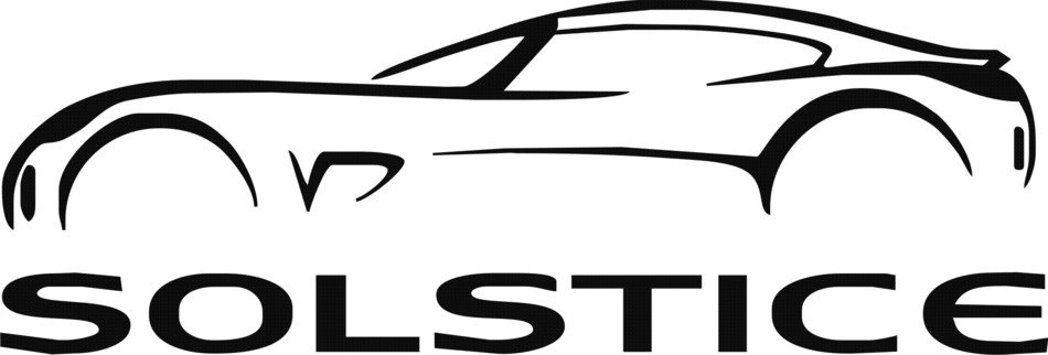 Clip art of solstice Car Outline Logo free image download