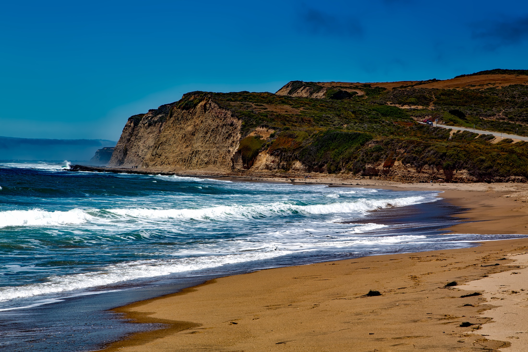 California Coastline Sea free image download