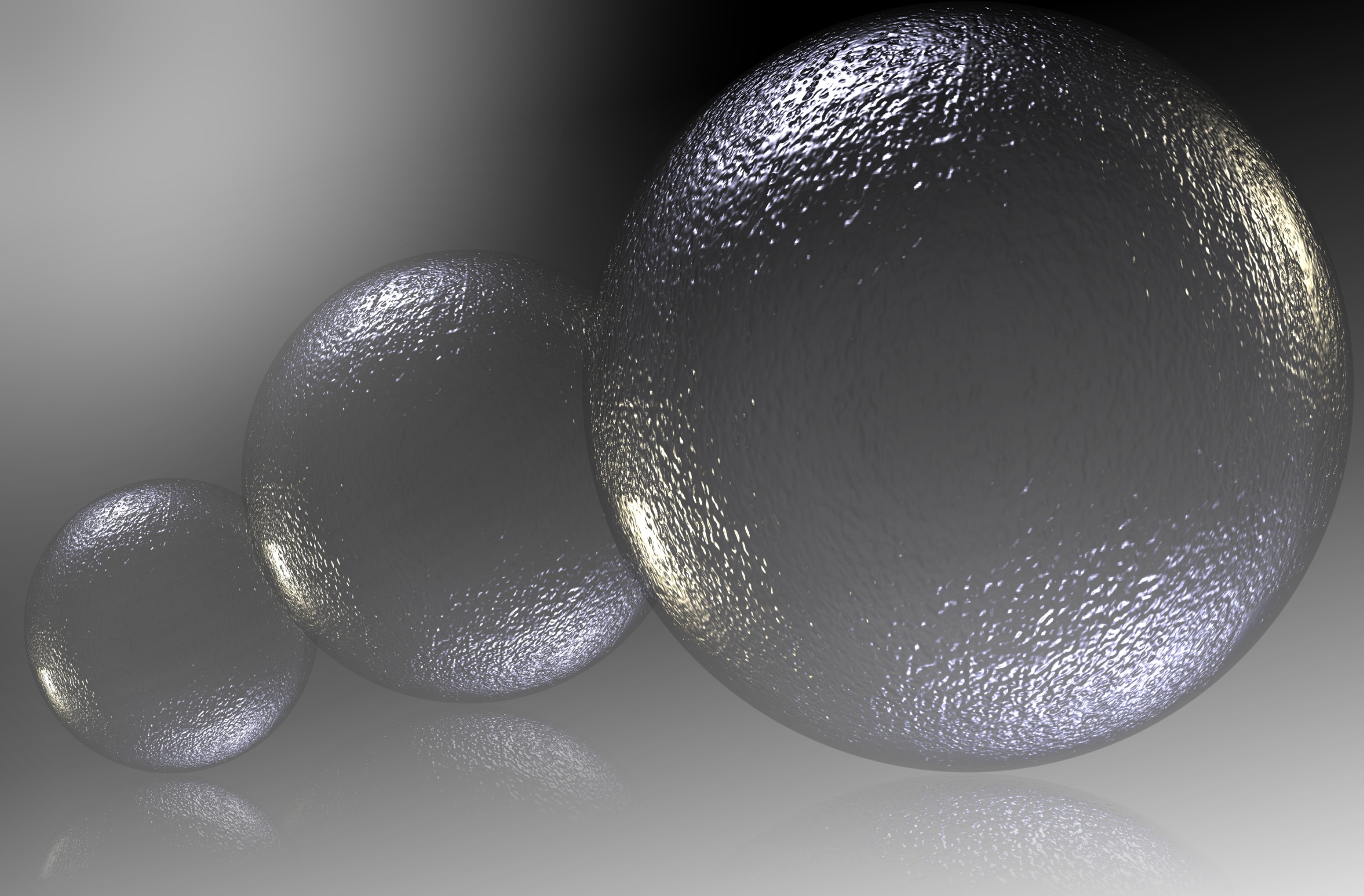 Glass transparent balls free image download