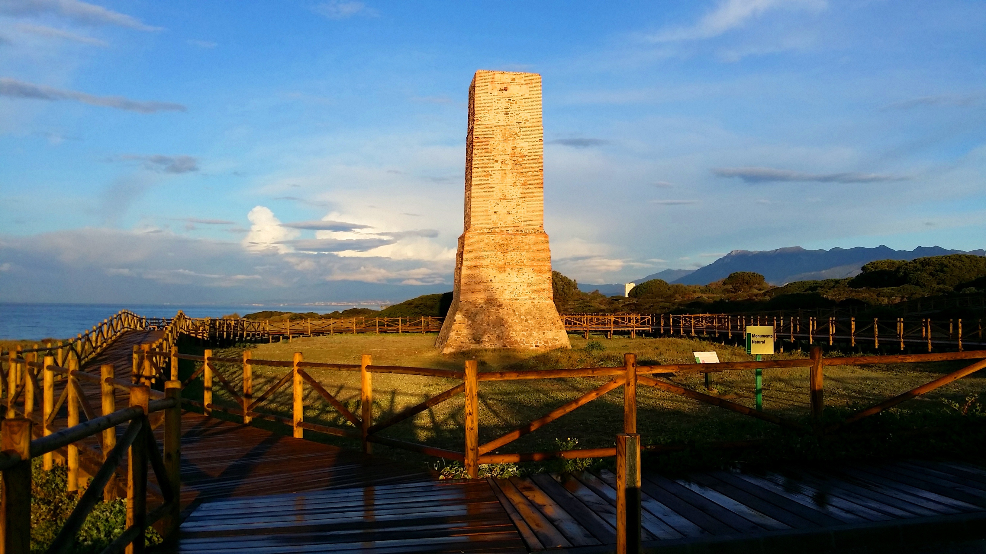 Tower on Beach free image download