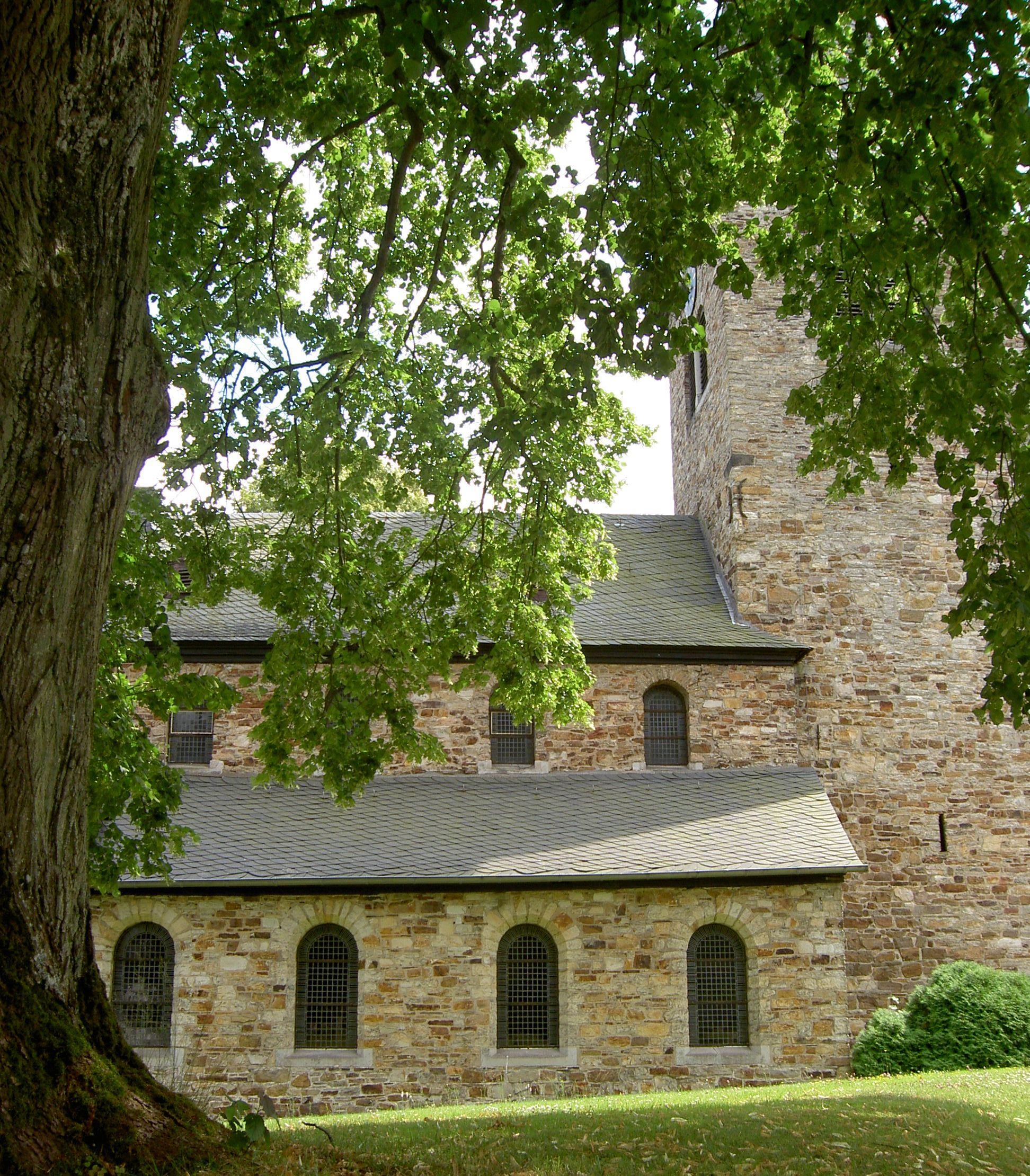 Stone church in westerwald free image download