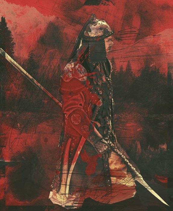 Image of bloody warrior free image download