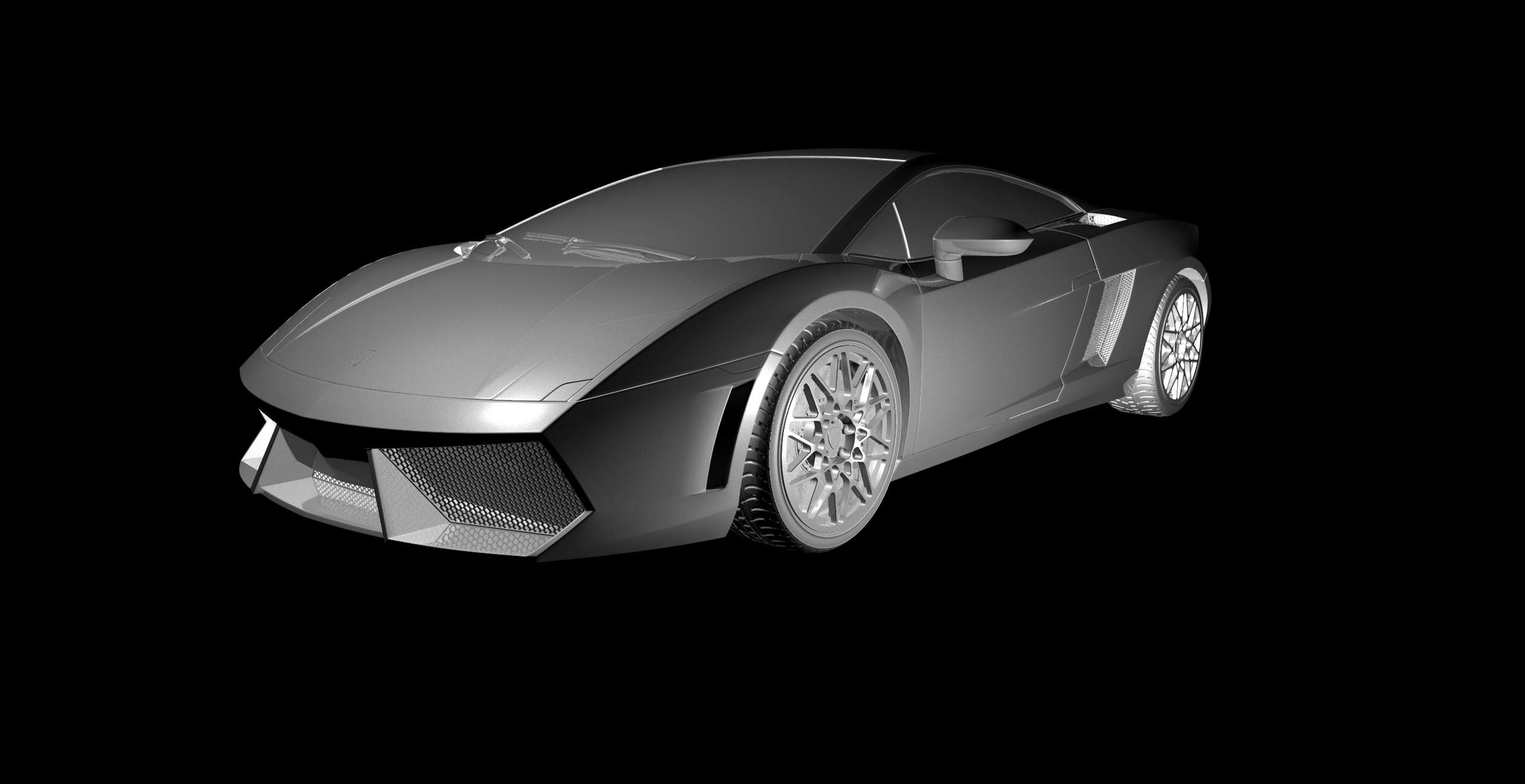 3d model of Lamborghini Gallardo free image download