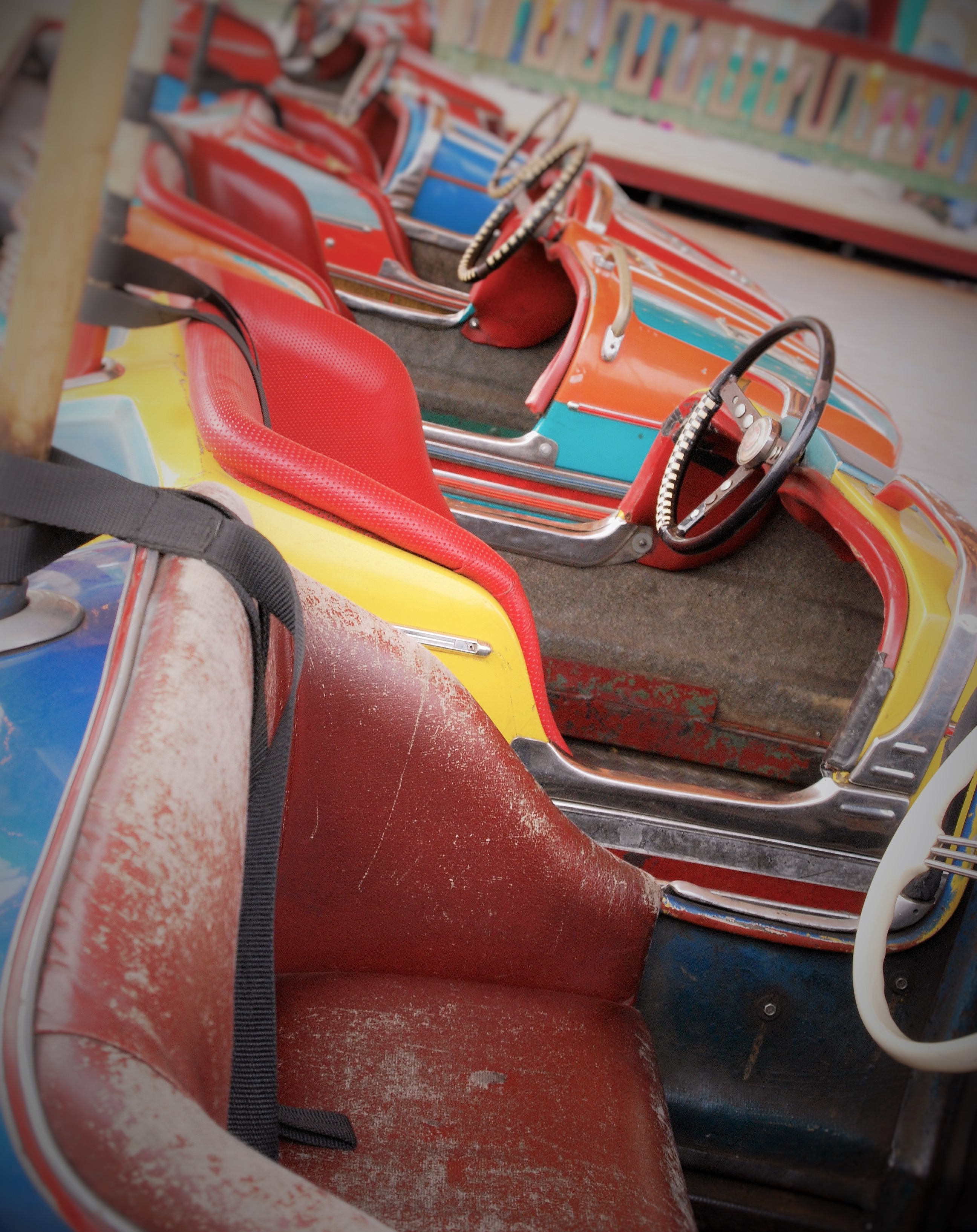 Vintage carousel cars free image download