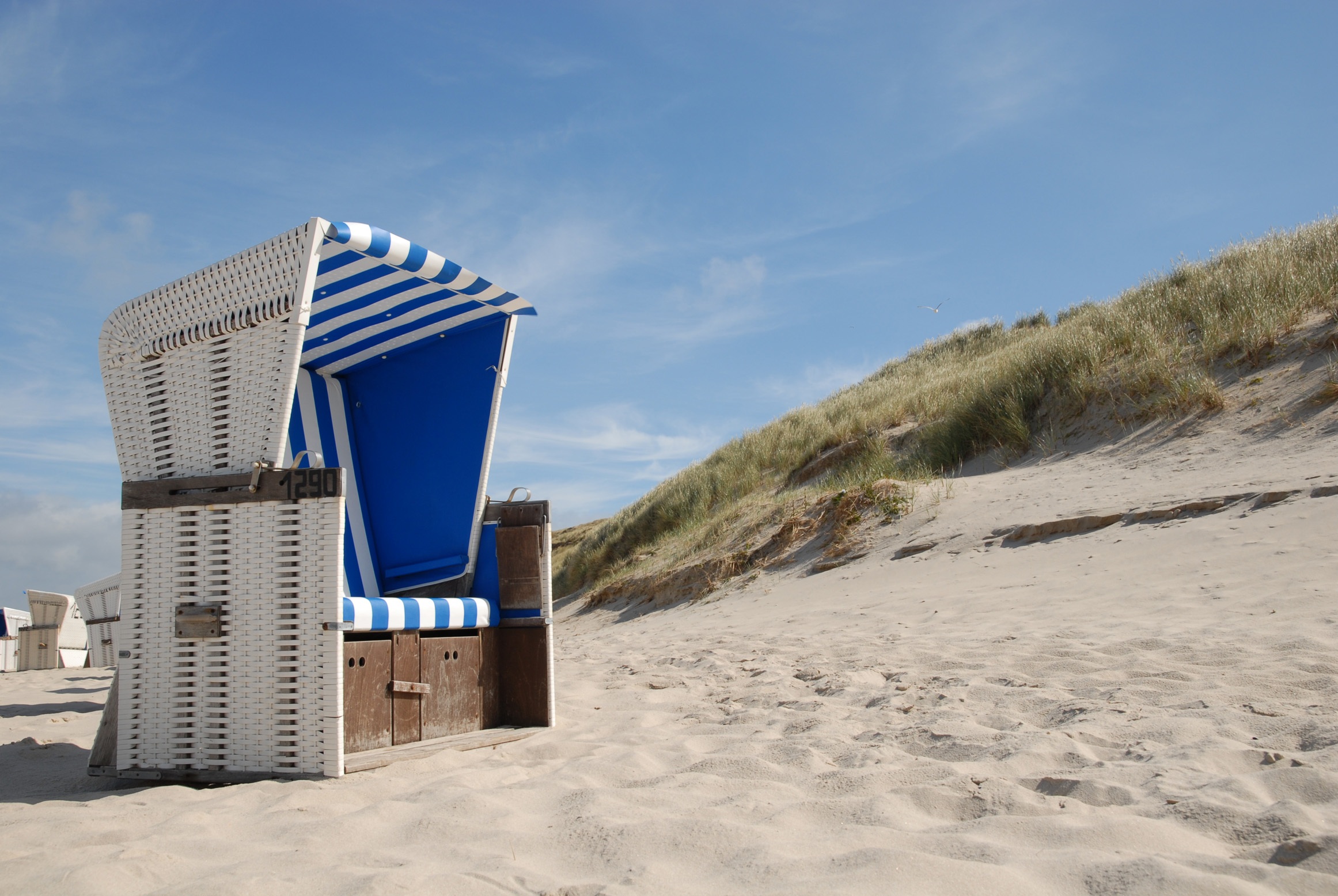 Beach Chair, north sea free image download