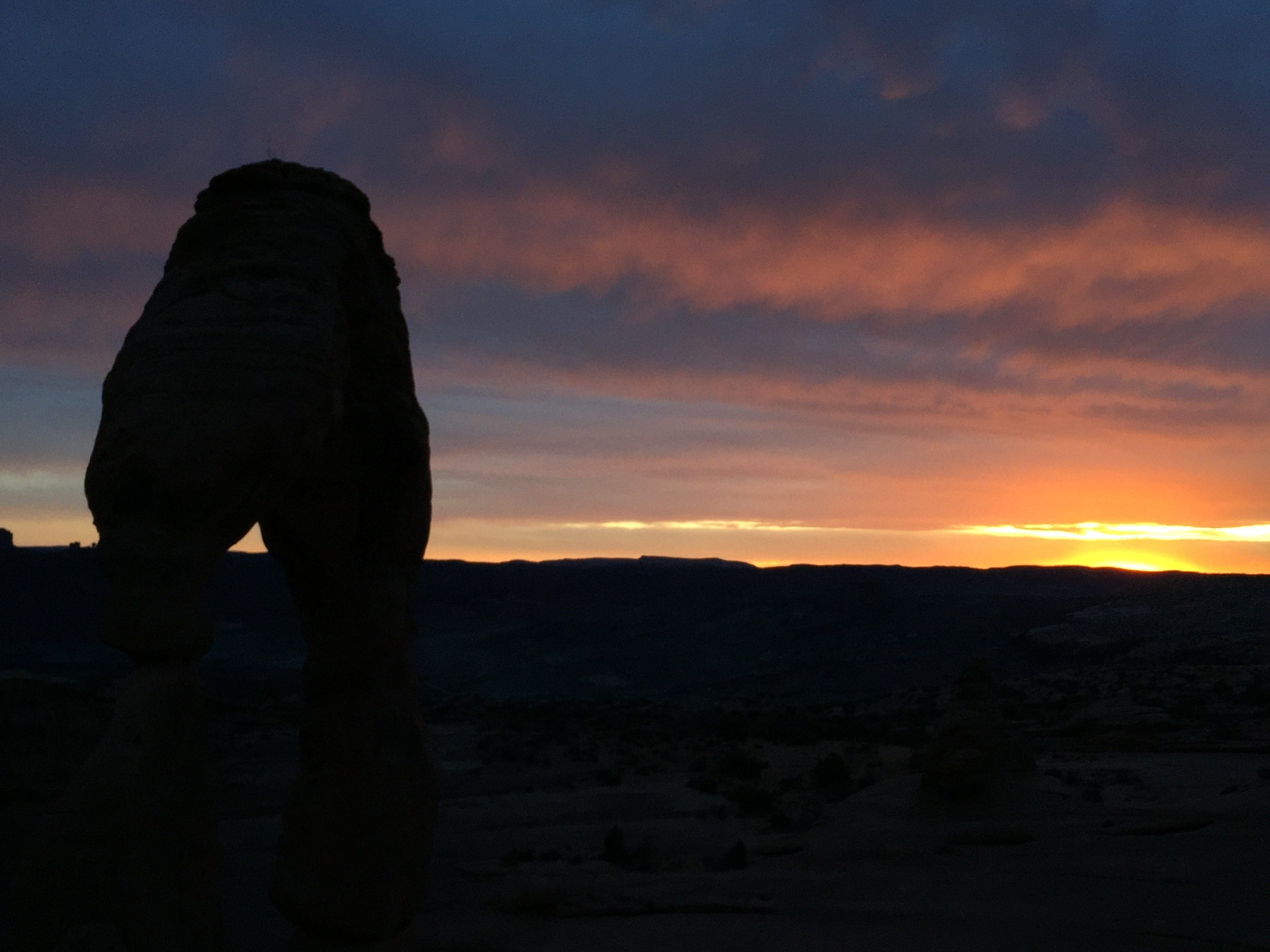 Sunset over moab free image download