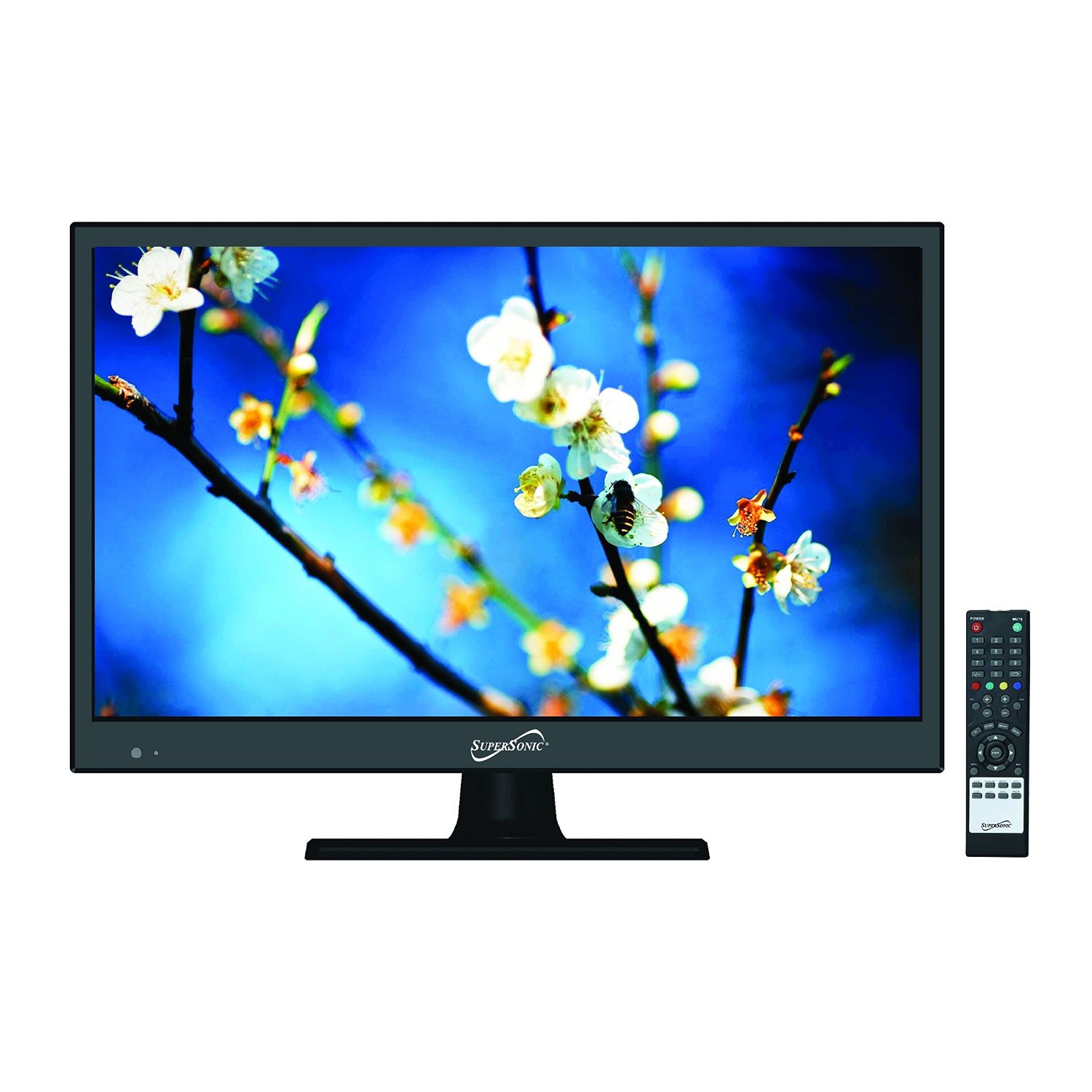 SuperSonic 1080p LED Widescreen HDTV with HDMI Input and AC/DC ...
