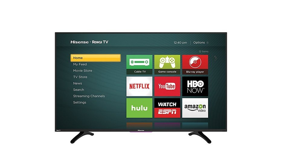 Hisense 40H4C1 40-Inch 1080p Roku Smart LED TV (2016 Model) N3 free ...