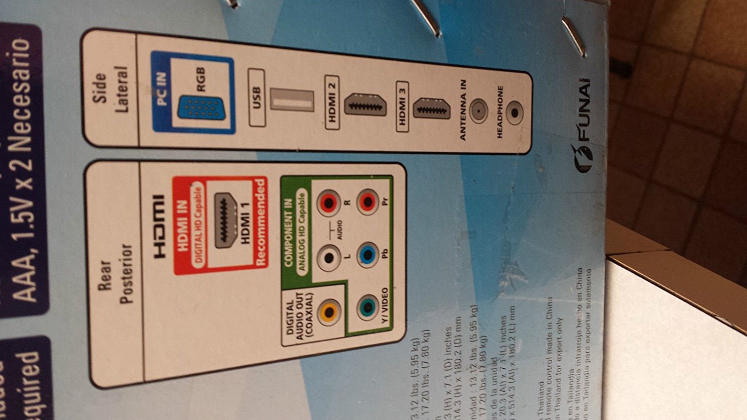 Funai 32" LED 720p 60Hz TV | LF320FX4F N2 free image download